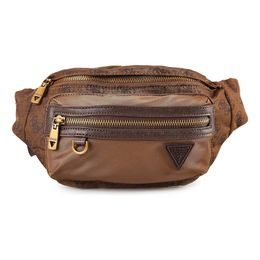 Guess Fanny Pack 'Berlin' male Brown size One Size