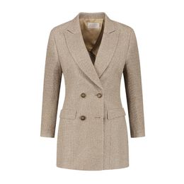 Vulto Blazer 'Silk Boucl&eacute; Jacket' Damen Gr&ouml;&szlig;e 36 beige