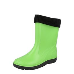 Beck Gummistiefel Jungen Gr&ouml;&szlig;e 33 marine / grasgr&uuml;n
