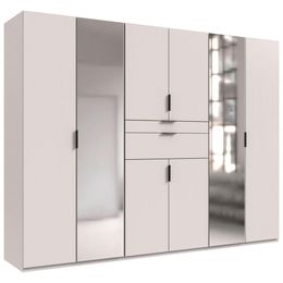 Boxxx Kleiderschrank, Wei&szlig;, Metall, 4 F&auml;cher, 2 Schublade(n) Schubladen, 270x210x58 cm, BQ - B&uuml;ndnis f&uuml;r Qualit&auml;t, Made in Germany, DIN EN ISO 9001, in verschiedenen Gr&ouml;&szlig;en erh&auml;ltlich, Schlafzimmer, Kleiderschr&auml;nke, Dreht&uuml;renschr&auml;nke