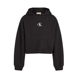 Calvin Klein Jeans Sweatshirt M&auml;dchen Gr&ouml;&szlig;e 170/176 schwarz / wei&szlig;
