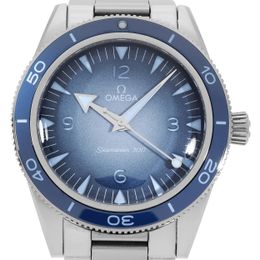 Omega Uhren - Seamaster - Gr. unisize - in Blau - f&uuml;r Damen