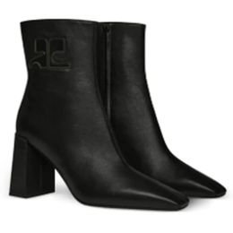 Courr&egrave;ges Courr&egrave;ges Stiefel - Boots Black - Gr. 39 (EU) - in Schwarz - f&uuml;r Damen