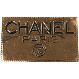 Chanel Halskette - Chane Golden Paris Plate Brooch - Gr. unisize - in Mehrfarbig - f&uuml;r Damen