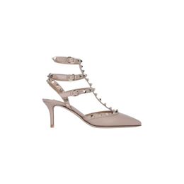 Valentino Garavani Hohe Schuhe - Rockstud 65' Pumps &ndash; Pink - Gr. 37 (EU) - in Rosa - f&uuml;r Damen
