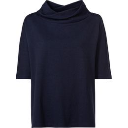 Heine Damen 3/4-Arm-Shirt mit l&auml;ngerem R&uuml;cken marine Gr&ouml;&szlig;e 42