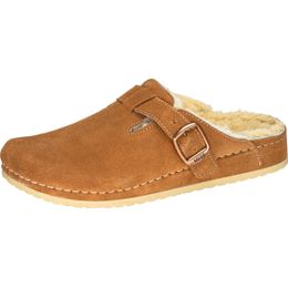 MUBB Damen Pantolette cognac Gr&ouml;&szlig;e 38