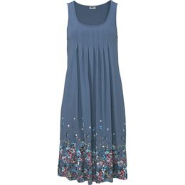 Beach Time Damen Strandkleid blau Gr&ouml;&szlig;e 44
