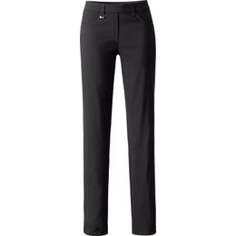 Ascari Damen Stretch-Hose in Schlupfform, Bengalin schwarz Gr&ouml;&szlig;e 20