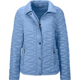 CREATION L PREMIUM Damen Daunenjacke mit Zick-Zack-Steppung himmelblau Gr&ouml;&szlig;e 38