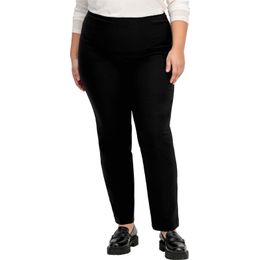 sheego Damen Schlupfhose mit Shaping-Effekt schwarz Gr&ouml;&szlig;e 54