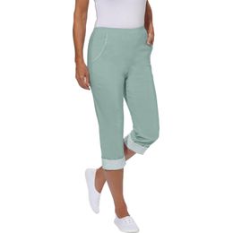 CR&Eacute;ATION L Damen Caprihose in Schlupfform kalkmint Gr&ouml;&szlig;e 38