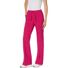 Heine Damen B&uuml;gelfaltenhose in weiter Form pink Gr&ouml;&szlig;e 46
