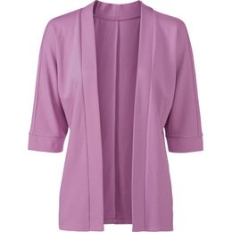 CR&Eacute;ATION L Damen Shirtjacke mit Fledermaus-&Auml;rmeln orchidee Gr&ouml;&szlig;e 38