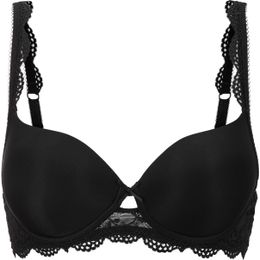 Nina von C. Damen Dirndl-BH mit Push-up-Effekt schwarz Gr&ouml;&szlig;e 80B