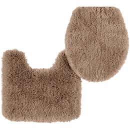 HEINE HOME unisex Badgarnitur taupe Gr&ouml;&szlig;e 50x90 cm - rechteckig