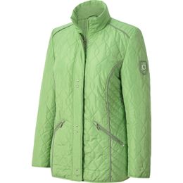 CR&Eacute;ATION L Damen Steppjacke mit Kontrast-Details apfel Gr&ouml;&szlig;e 38