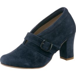 Andrea Conti Damen Hochfrontpumps blau Gr&ouml;&szlig;e 41