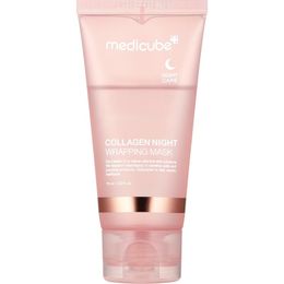 Gesichtsmaske &raquo; Collagen Night Wrapping Mask&laquo; Overnight-Straffung & Elastizit&auml;tsboost: Collagen-Extrakt + Adenosin Sorgen im Schlaf f&uuml;r eine prallere 