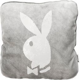 Playboy Dekokissen &raquo;Samtkissen ELLEN, Bunnyhead&laquo; Faserb&auml;llchen (Polyester), Polyester