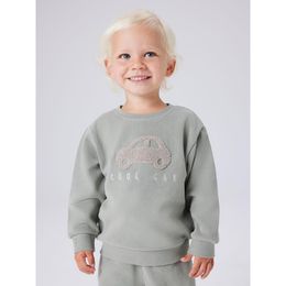 name it Jungen Sweatshirt &raquo;NMMOBEAR NREG SWEAT UNB&laquo;, mit hochwertiger 3D-Stickerei 116