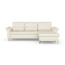 Home Affaire Ecksofa &raquo;Palm Beach L-Form&laquo; Federkern, mit Sitztiefenverstellung, wahlweise mit Bettfunktion beige 98%Polyester, 2%Polyamid