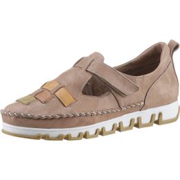 Gemini Damen Slipper camel, Gr&ouml;&szlig;e 37