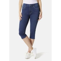 STOOKER WOMEN Damen STOOKER WOMEN 7/8-Jeans &raquo;Denim Capri Skinny Fit&laquo; Skinny Fit Casual Clean Wash Denim Jeans Magic Shape Effekt f&uuml;r Damen blau 50, 