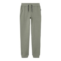 name it Jungen Jogginghose &raquo;NKMSWEAT f&uuml;r Jungen mit verstellbarem Bund und Kordelzug&laquo; unifarben, casual, regular fit, Baumwollmix, Rundhals 98, N-Gr