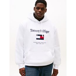 Tommy Hilfiger Big & Tall Tommy Hilfiger Big & Tall Damen Hoodie &raquo;BT-TOMMY EMBRO FLAG&laquo;, Gro&szlig;e Gr&ouml;&szlig;en XXL