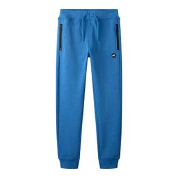 name it Jungen Jogginghose &raquo;NKMVIMO f&uuml;r Jungen mit B&uuml;ndchen und Stretchkomfort&laquo; unifarben, casual, regular fit, Baumwollmischung, Rundhals 116, N-Gr