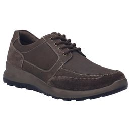 Josef Seibel Herren Schn&uuml;rschuh &raquo;Marley 51&laquo; Sneaker, Komfortschuh mit Wechselfu&szlig;bett, Weite G (=weit) braun 41