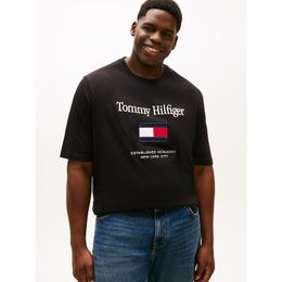 Tommy Hilfiger Big & Tall Tommy Hilfiger Big & Tall Damen T-Shirt &raquo;BT-TOMMY EMBRO FLAG&laquo; Gro&szlig;e Gr&ouml;&szlig;en 3XL