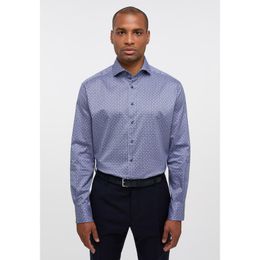Eterna Herren Langarmhemd &raquo;MODERN FIT&laquo; EASY IRON (b&uuml;gelleicht) blau 43, Normalgr&ouml;&szlig;en
