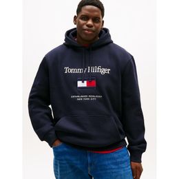 Tommy Hilfiger Big & Tall Tommy Hilfiger Big & Tall Damen Hoodie &raquo;BT-TOMMY EMBRO FLAG&laquo;, Gro&szlig;e Gr&ouml;&szlig;en XXL