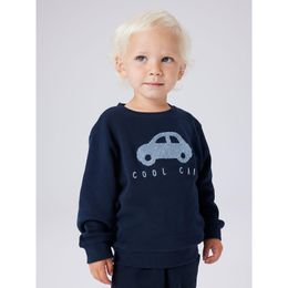 name it Jungen Sweatshirt &raquo;NMMOBEAR NREG SWEAT UNB&laquo;, mit hochwertiger 3D-Stickerei 122/128