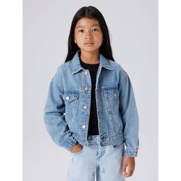name it M&auml;dchen Jeansjacke &raquo;NKFMILA DNM JACKET 8510-ZA NOOS&laquo; ohne Kapuze in leicht verk&uuml;rzter, klassischer Form 158