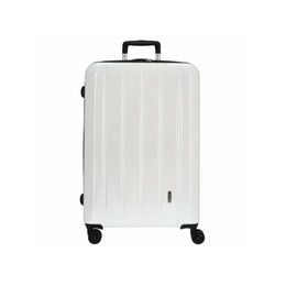 Check.In London 2.0 - 4-Rollen-Trolley 75 cm (orange) in weiss | Gr.: onesize