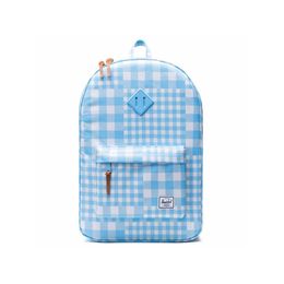 HERSCHEL Heritage 21 - Rucksack 45 cm (amparo blue black) in gingham alaskan blue | Gr.: onesize