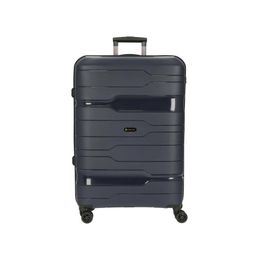 Check.In Memphis - 4-Rollen-Trolley 76 cm (blau) in blau | Gr.: onesize