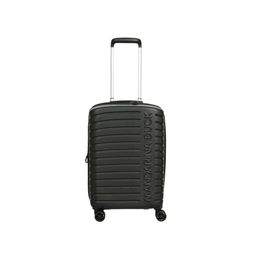 Mandarina Duck Flyduck - 4-Rollen-Kabinentrolley 55 cm erw. (black) in schwarz | Gr.: onesize