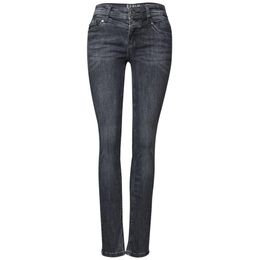 Street One Jeans in dark steel grey washed | Gr.: W29/L32