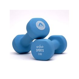 Apollo Hantel Set Kurzhantel " Fitness Hanteln 3 kg " in blau | Gr.: onesize