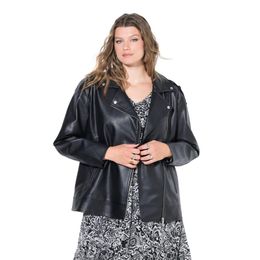 Studio Untold Jacke in schwarz | Gr.: 46-48