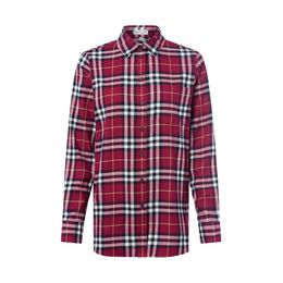 Marie Lund Bluse in bordeaux marine - 0079 | Gr.: 46