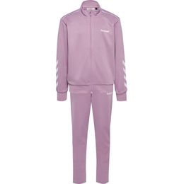 Hummel Verstellbare Taille Anzug Hmljr Tracksuit Kinder in Lila | Gr.: 104