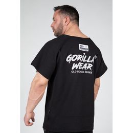 Gorilla Wear T-shirt - Augustine Old School Workout Top - Schwarz | Gr.: 4XL