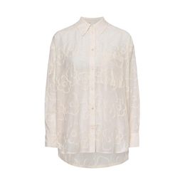 Y.A.S Bluse YASFlorina in beige | Gr.: 36