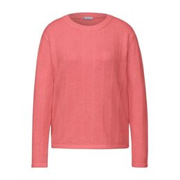 Street One Pullover in striking coral mel. | Gr.: 44