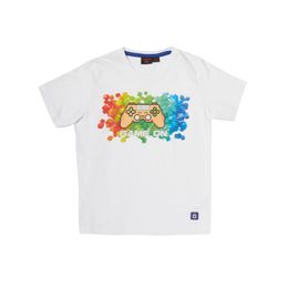 KOROSHI Kurzarm-t-shirt in wei&szlig; | Gr.: 104/110